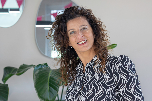 Sonja van Breen, één van de gezichten van Infracom